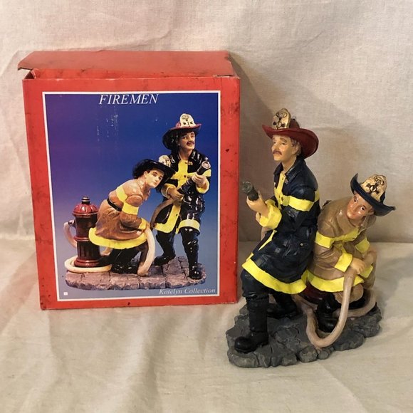 katelyn collection | Art | The Nozzleman Firefighter Figurine Wbox ...